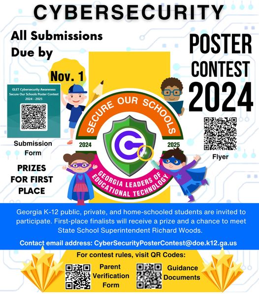 cybersecurity poster contest 2024 - Ready Set Gwinnett