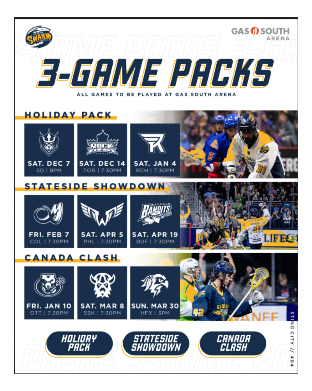 3 game packs - Ready Set Gwinnett